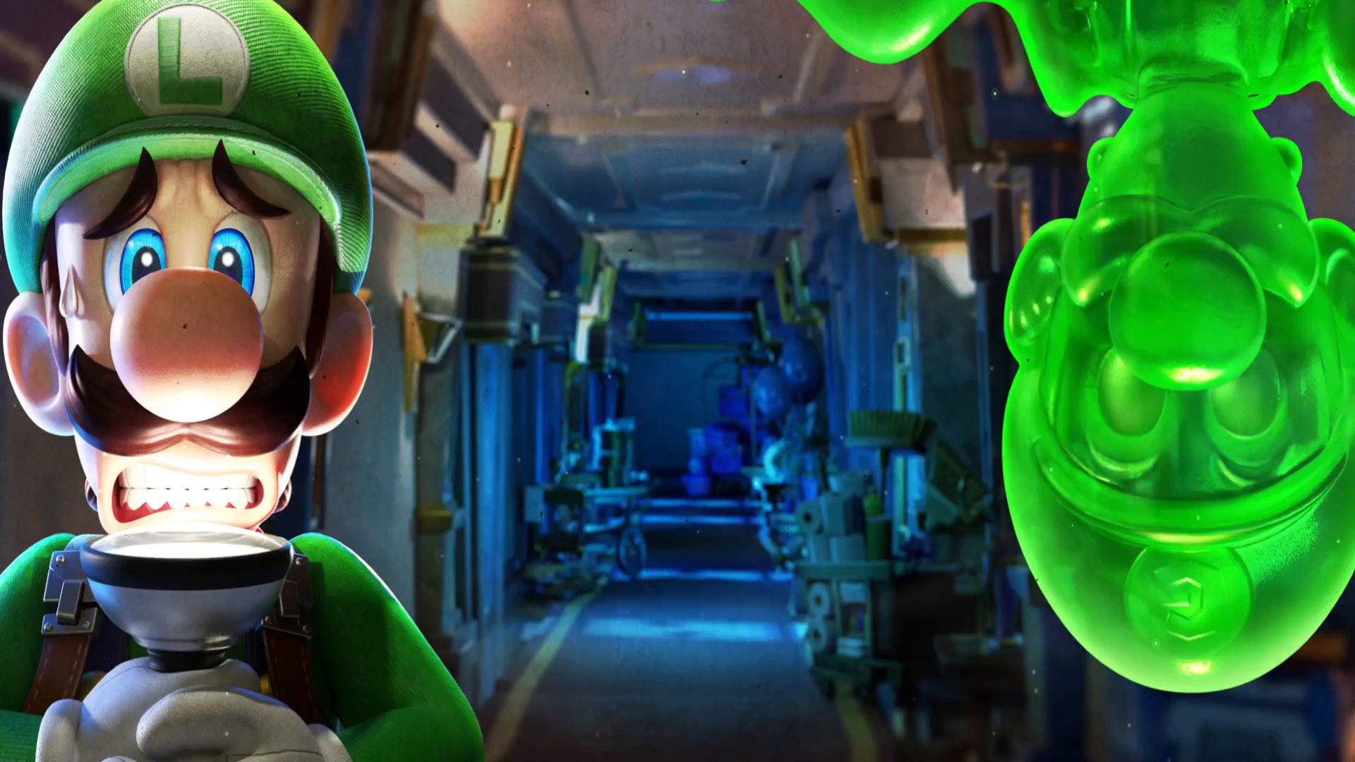 Luigi Twitch / Kick Animated Background Streaming Screens - Etsy