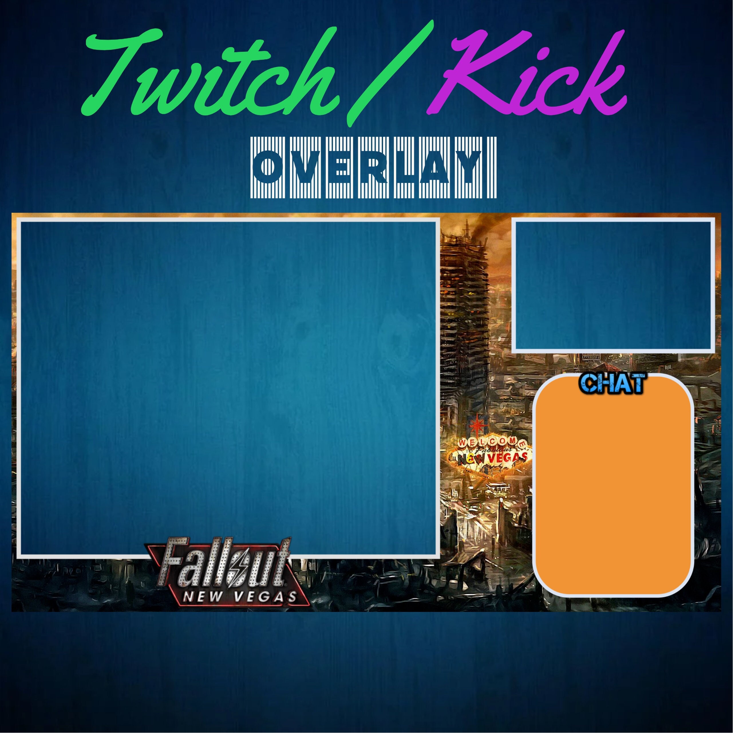 Fallout Twitch / Kick Background Streaming Overlays - Etsy
