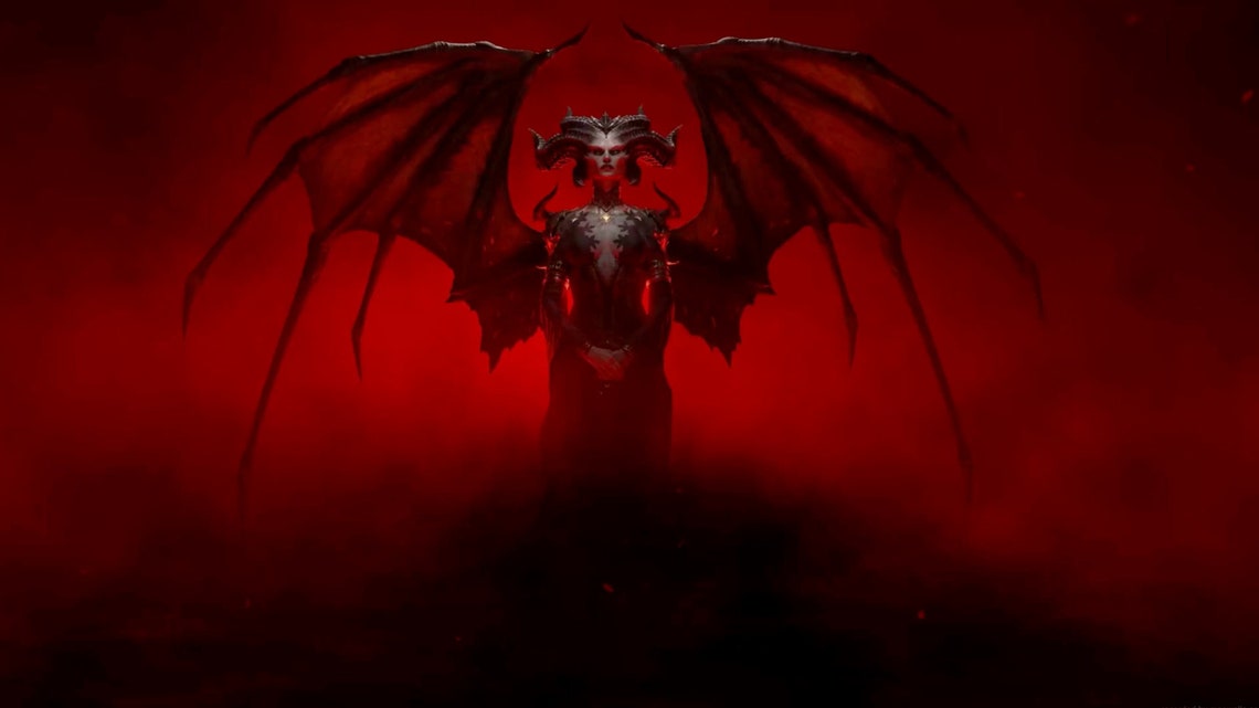 Diablo Lilith Twitch / Kick Animated Background Streaming Screens - Etsy