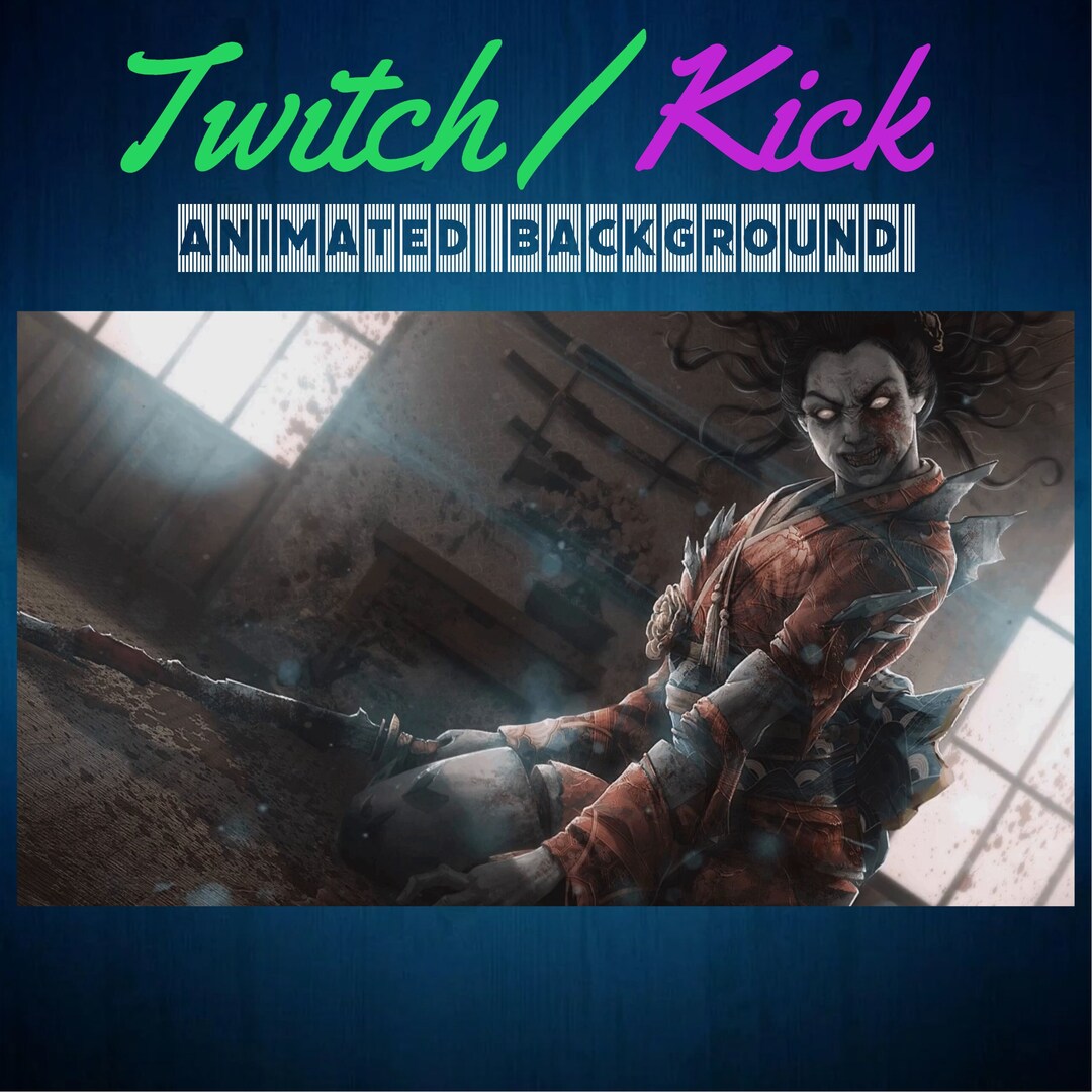 Dead by Daylight Twitch / Kick Animated Background Streaming Screens - Etsy