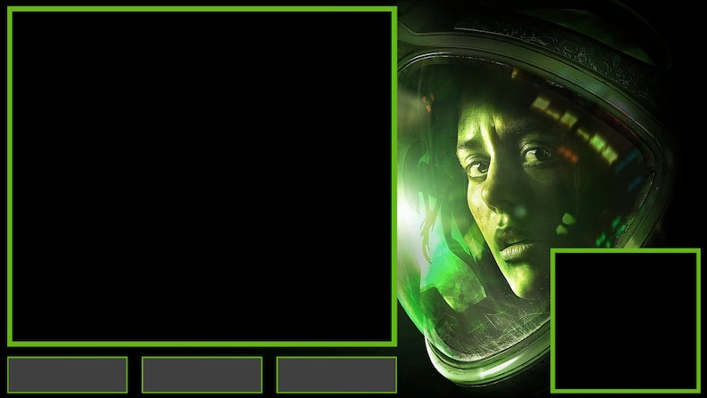Alien Isolation Twitch / Kick Streaming Overlay Pack Overlay, Starting ...
