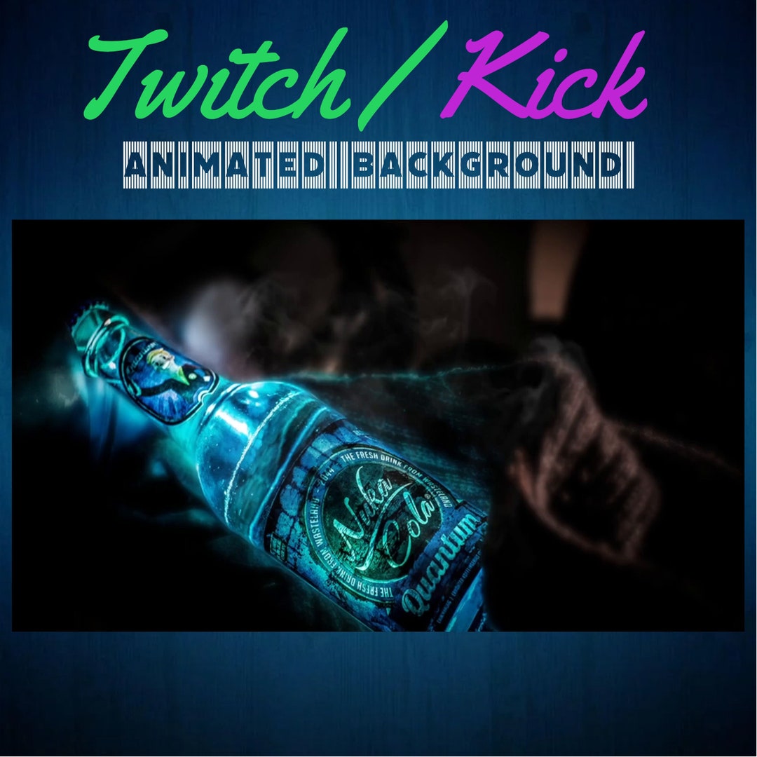 Fallout Twitch / Kick Animated Background Streaming Screens - Etsy