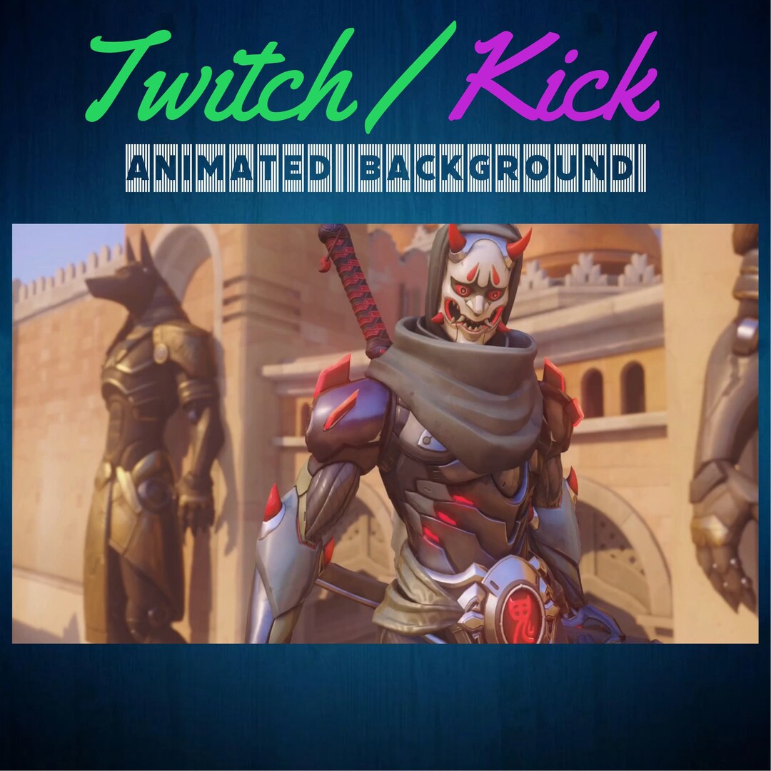 Overwatch Twitch / Kick Animated Background Streaming Screens - Etsy