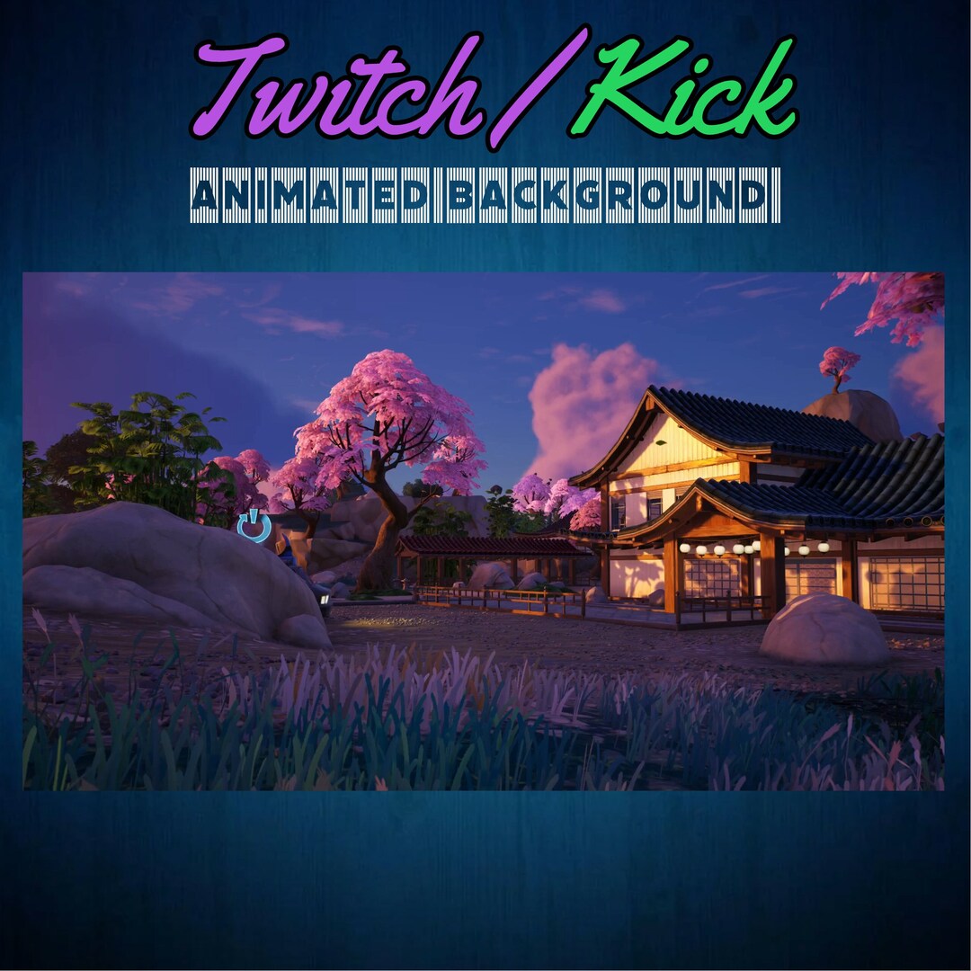 Battle Royale Twitch / Kick Animated Background Streaming Screens - Etsy