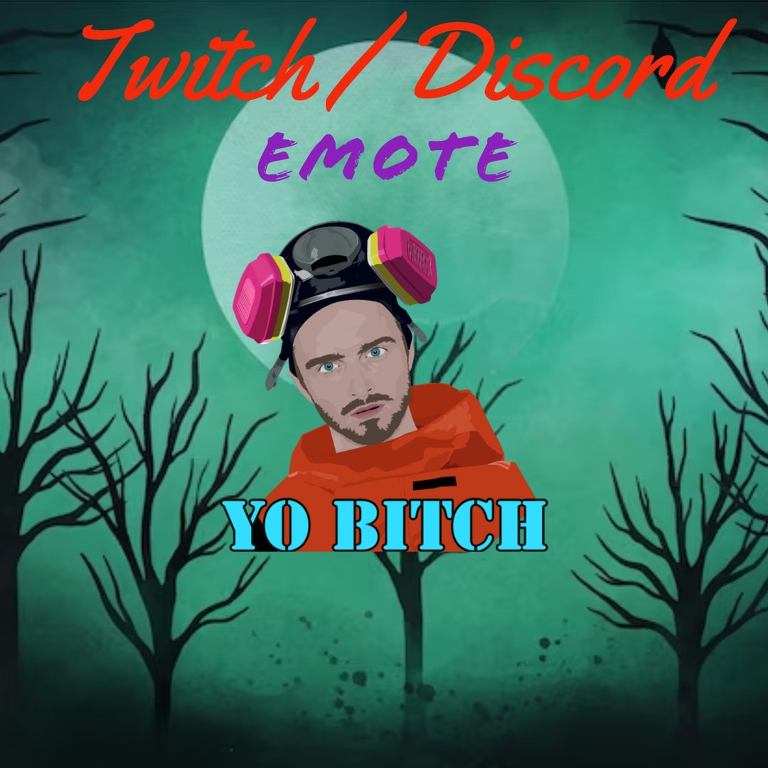 Breaking Bad Jesse Twitch Discord Emote Kick Overlay - Etsy
