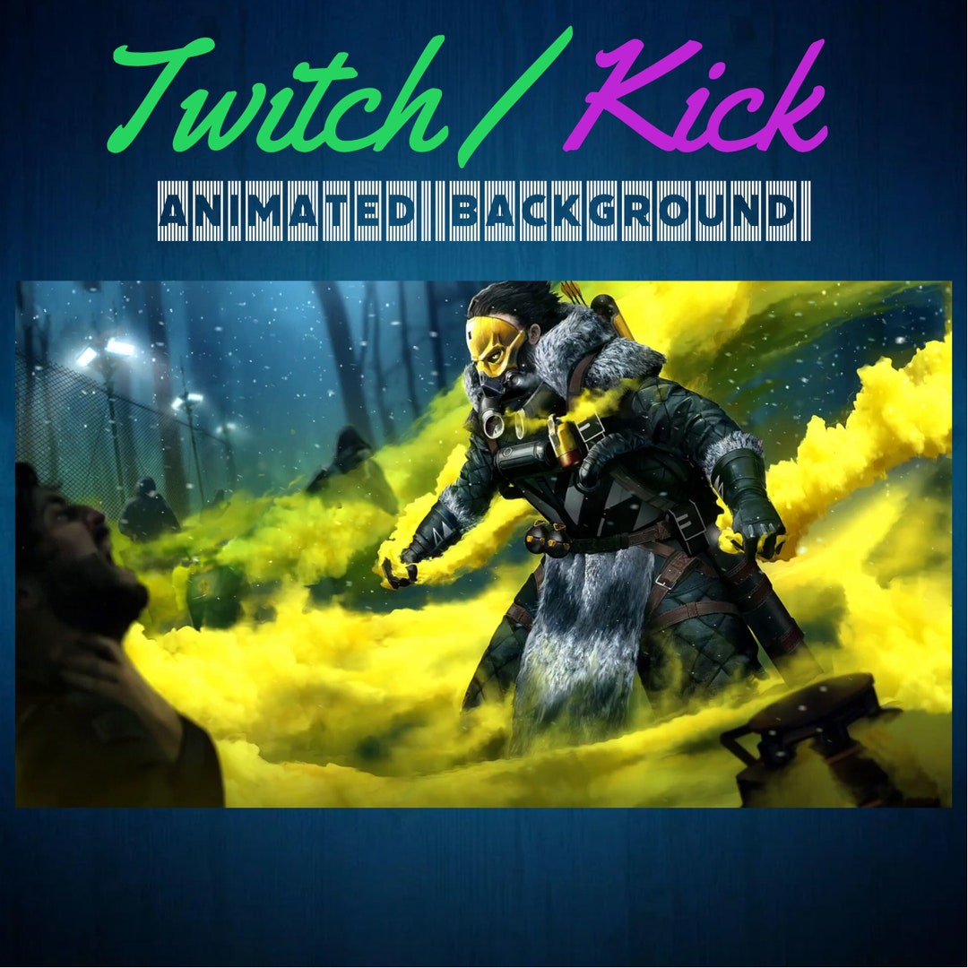 Apex Twitch / Kick Animated Background Streaming Screens - Etsy