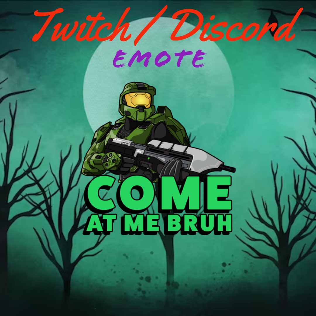 Halo Twitch, Discord Emote , Streamer, Spooky, Kick Emote, Imessage ...