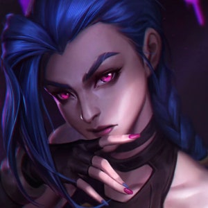 Jinx Twitch / Kick Animated Background Streaming Screens - Etsy