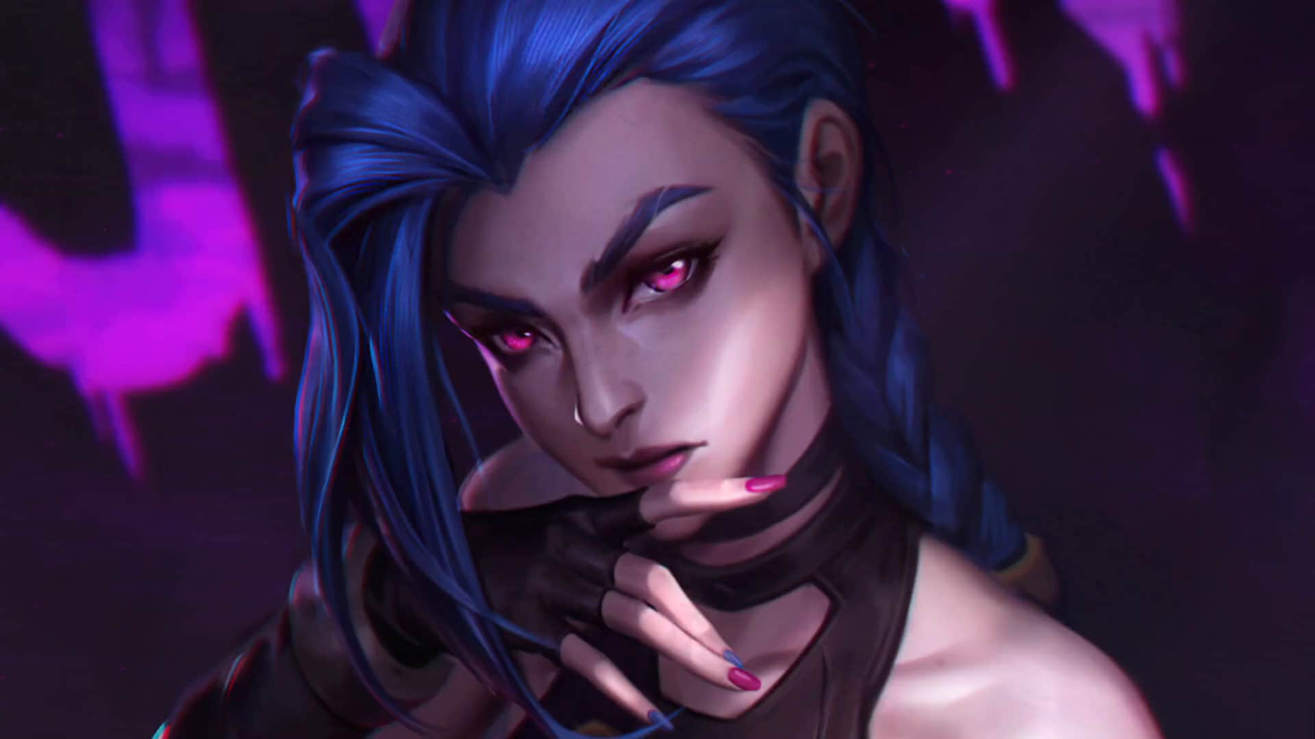 Jinx Twitch / Kick Animated Background Streaming Screens - Etsy