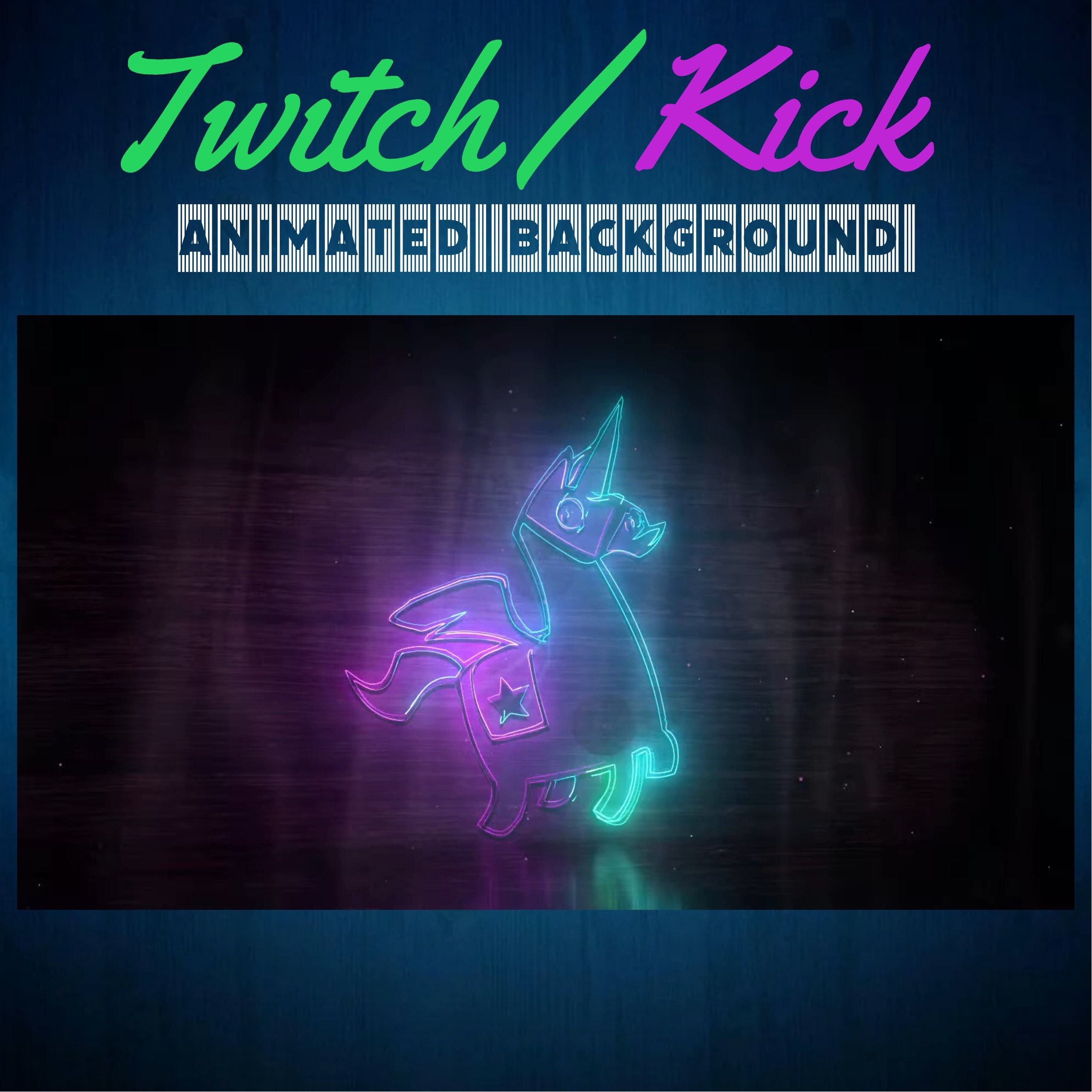 Battle Royale Twitch / Kick Animated Background Streaming Screens - Etsy