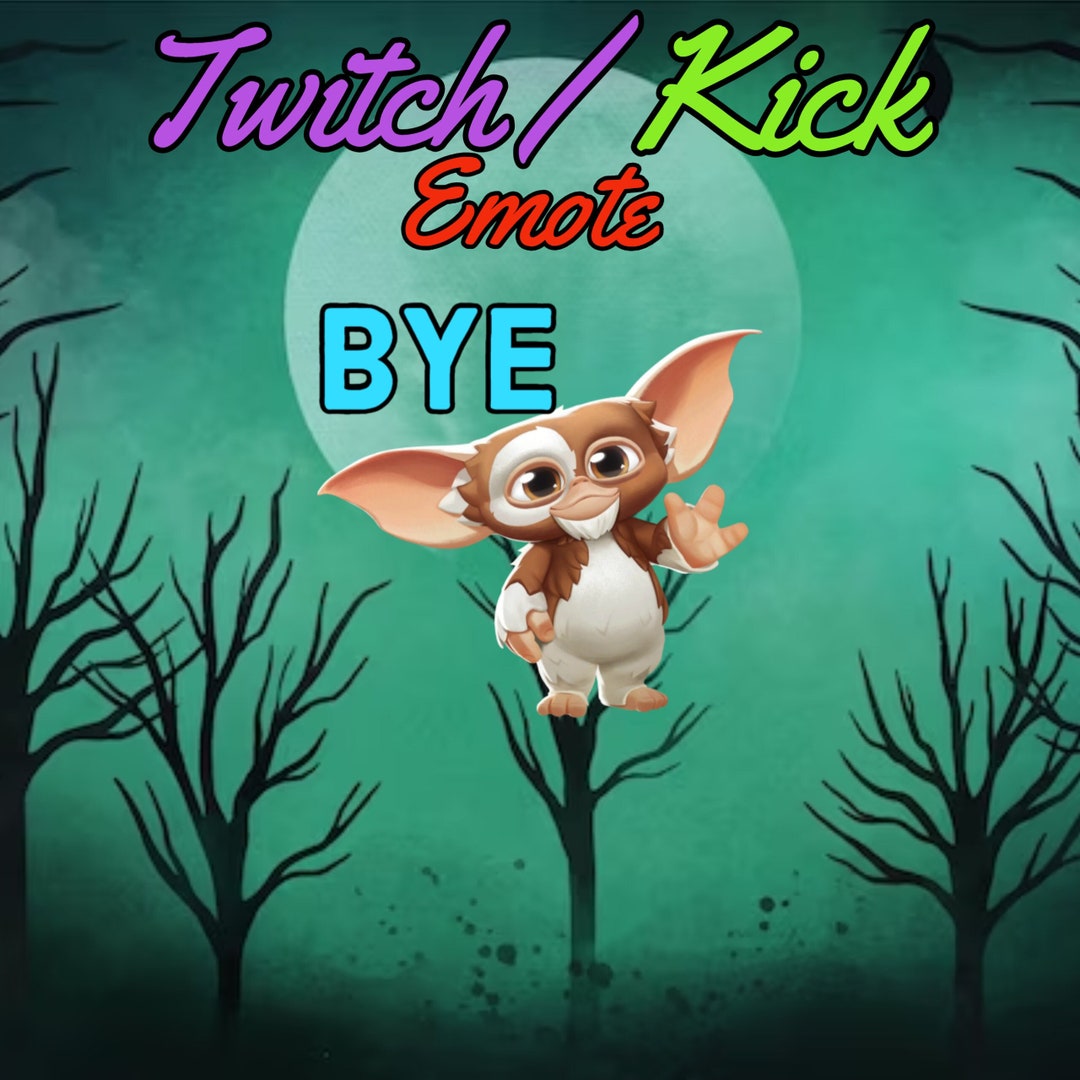 Gizmo Twitch, Discord Emote , Kick, Overlay, Streaming, Emote ...
