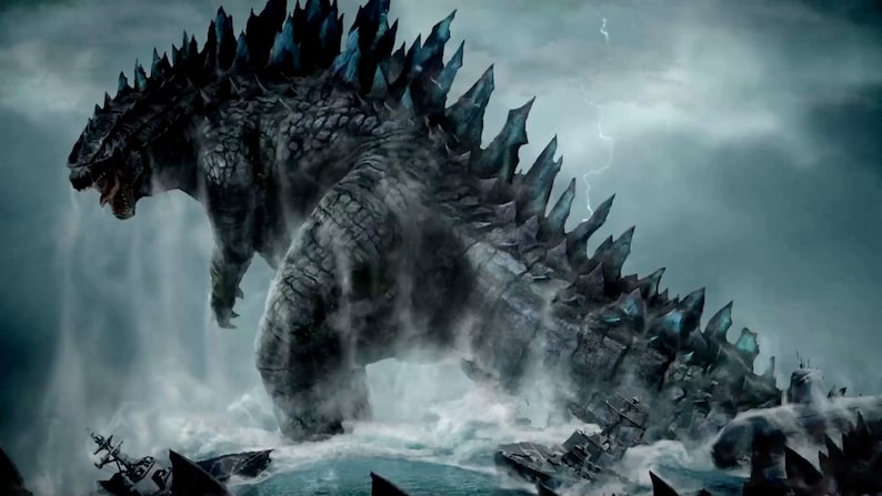 Godzilla Twitch / Kick Animated Background Streaming Screens - Etsy Canada