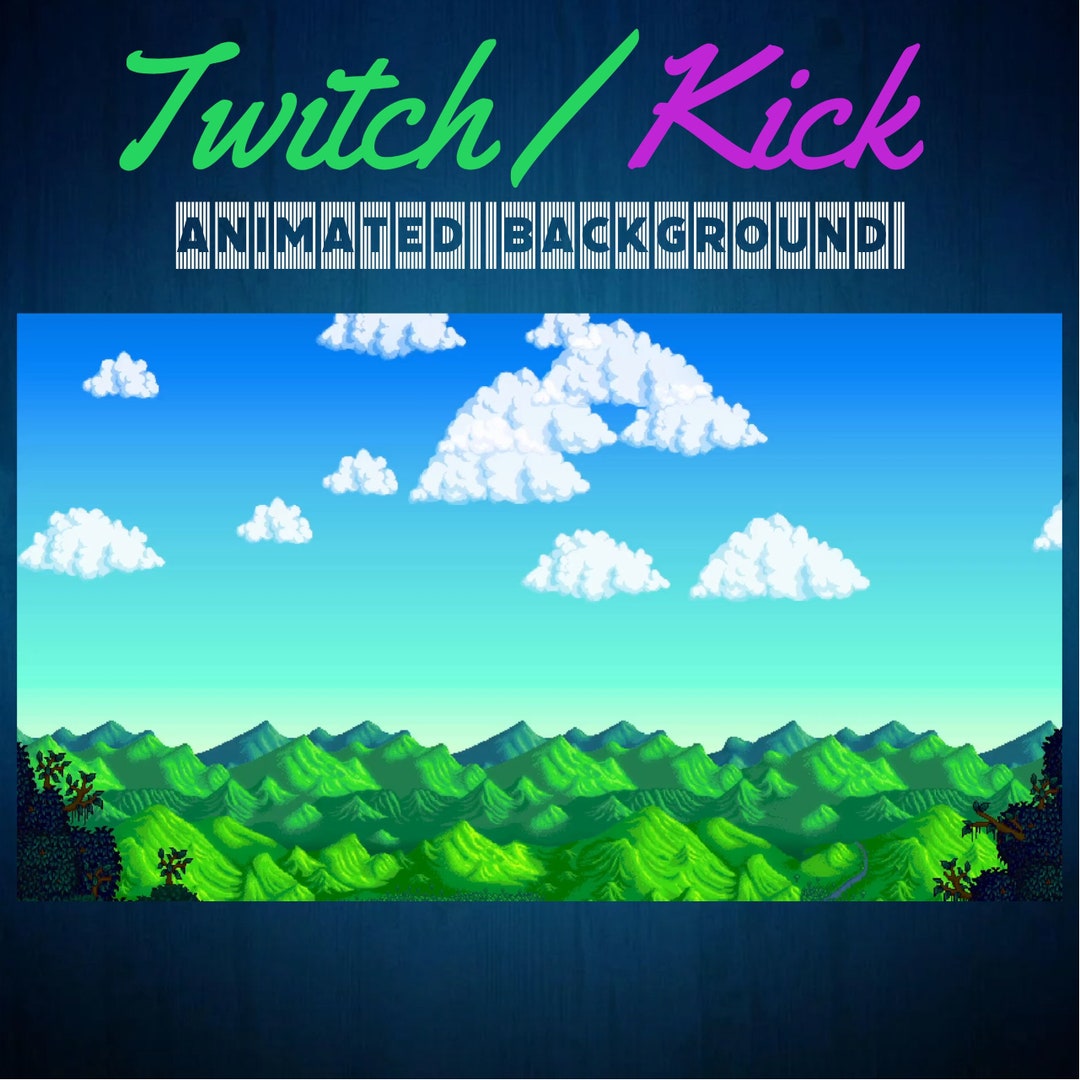 Twitch intermission screen background - issealley