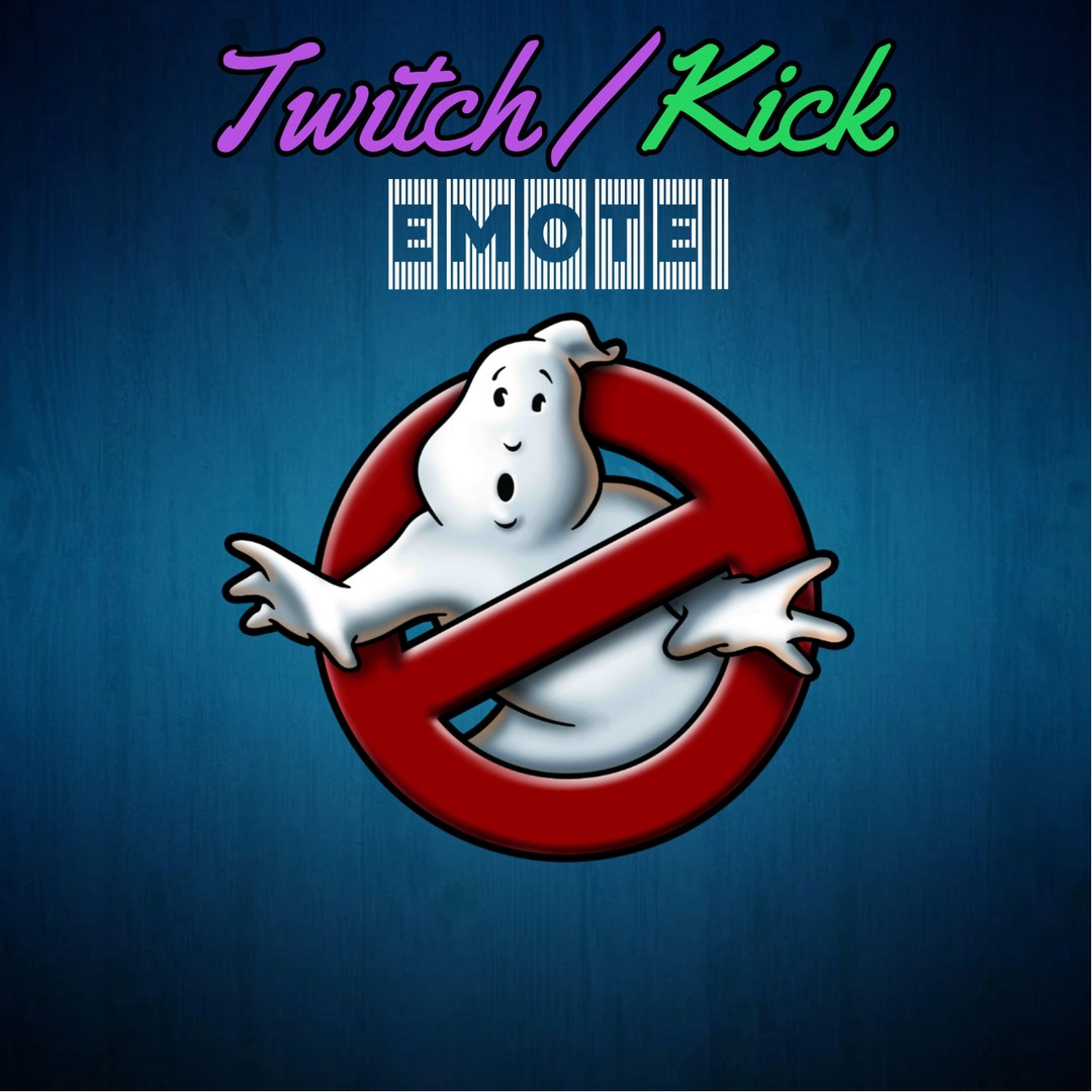 Ghostbusters Twitch, Discord Emote , Streamer, Spooky, Kick Emote ...