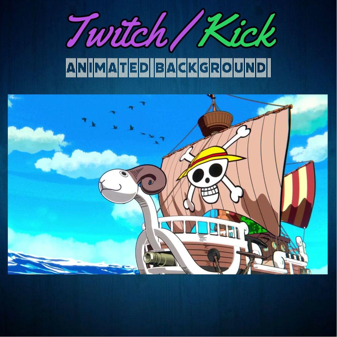 Pantallas de transmisión de fondo animadas de Pirate Twitch / Kick ...