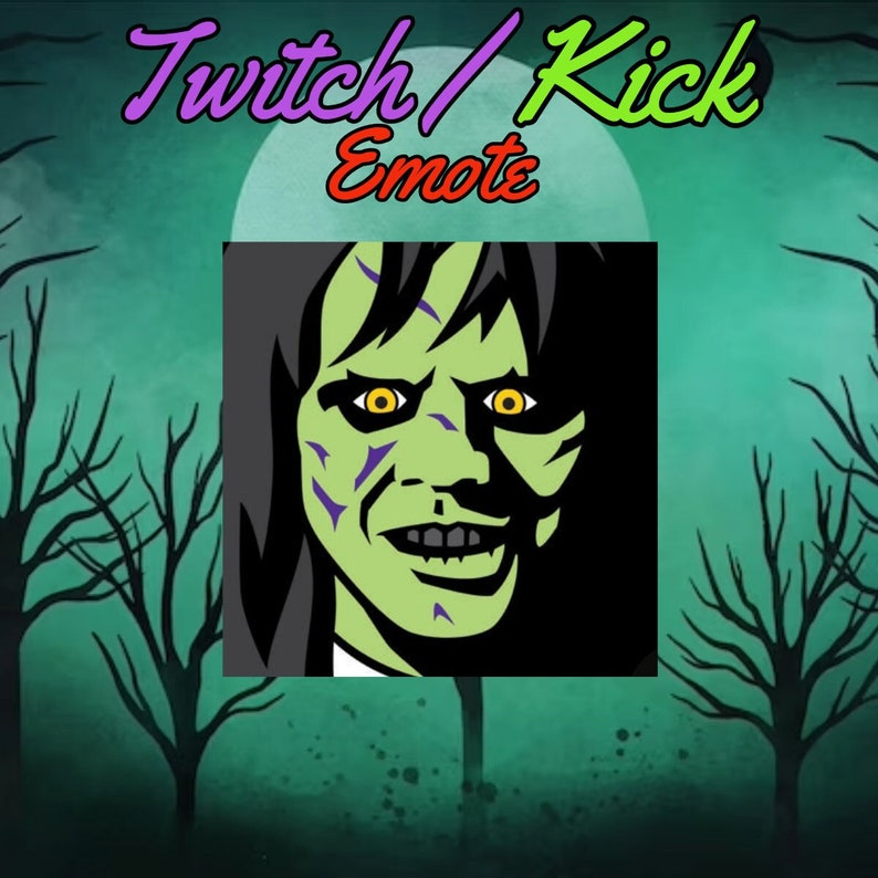 Exorcist Twitch, Discord Emote ,kick, Streamer, Streaming Emotes ...