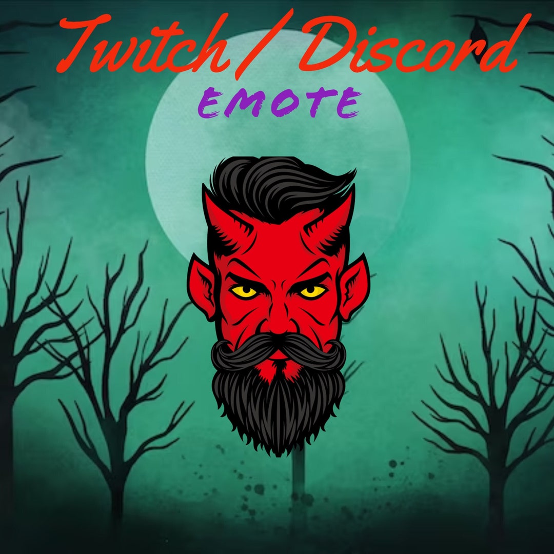 Devil, Discord Emote , Halloween, Horror, Overlay, Streaming, Emote ...