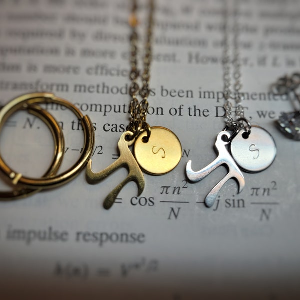 Math Necklace - Etsy