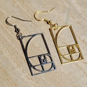 Math Symbol Earrings: STEM Gift With Bonus Studs - Etsy