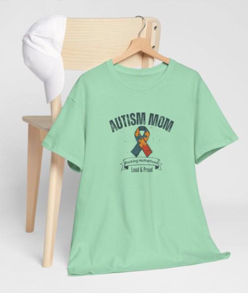 Autism Mom PNG – Puzzle Ribbon Awareness Design (digital Download) - Etsy