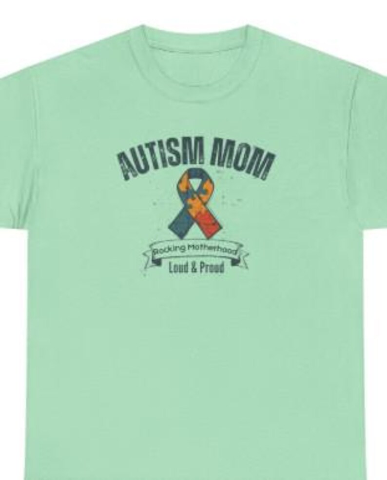 Autism Mom PNG – Puzzle Ribbon Awareness Design (digital Download) - Etsy
