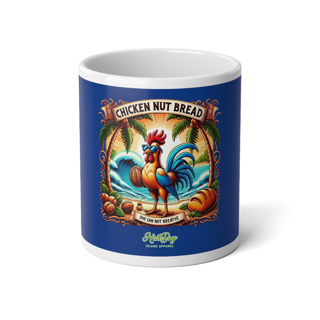 Jumbo Coffee Mug, 20oz Hutboy Chicken Nut Bread Tagalog Filipino Fun ...