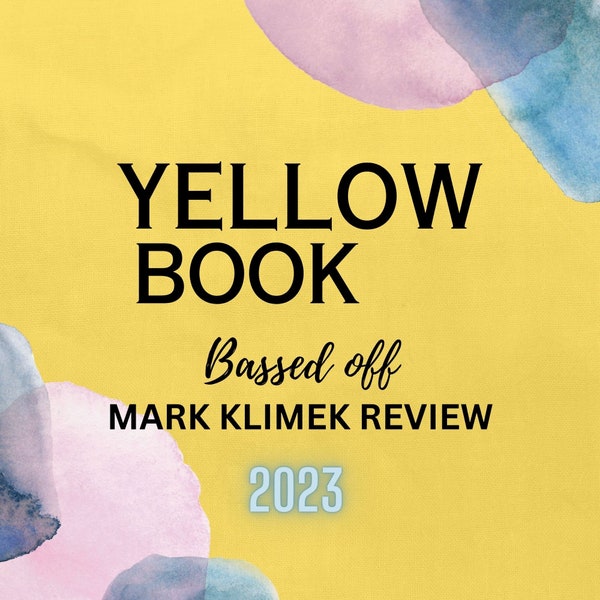 Mark K Yellow Book - Etsy