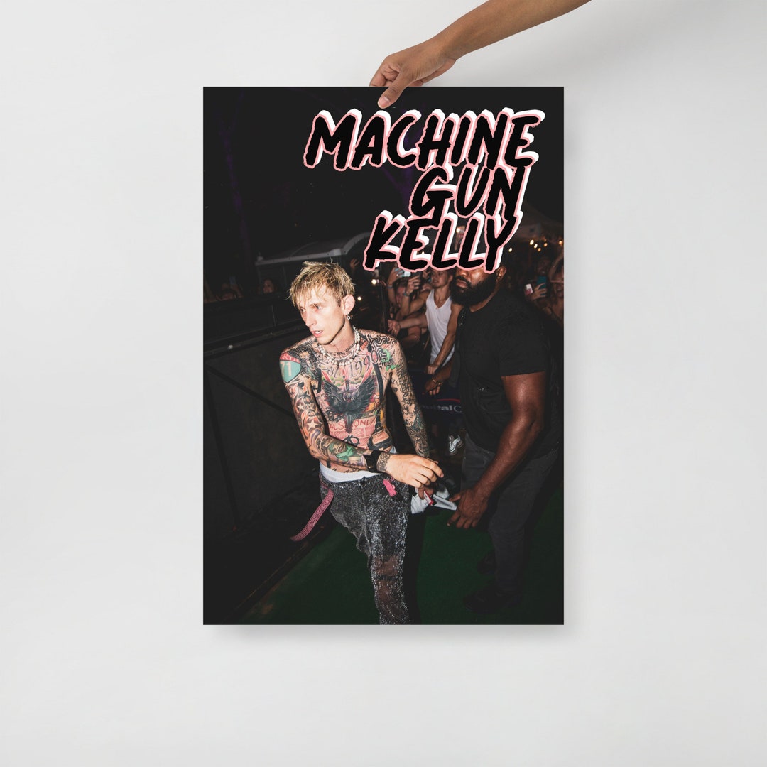 Machine Gun Kelly Poster - Etsy