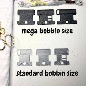 Bobbin Drop With Label Tag Slot | Standard Size | Floss Thread Storage ...