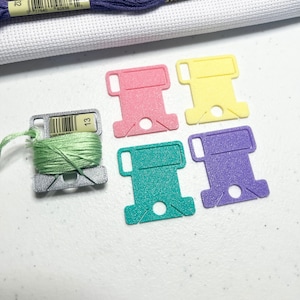 Bobbin Drop With Label Tag Slot | Standard Size | Floss Thread Storage ...