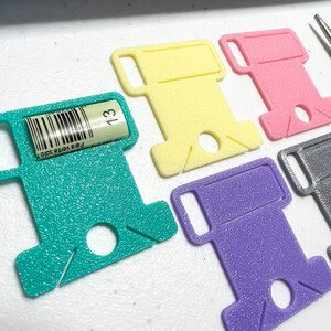 Bobbin Drop With Label Tag Slot | Standard Size | Floss Thread Storage ...