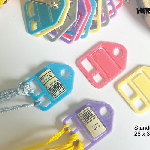 Standard Floss Thread Drops With Label Slot Cross Stitch - Etsy