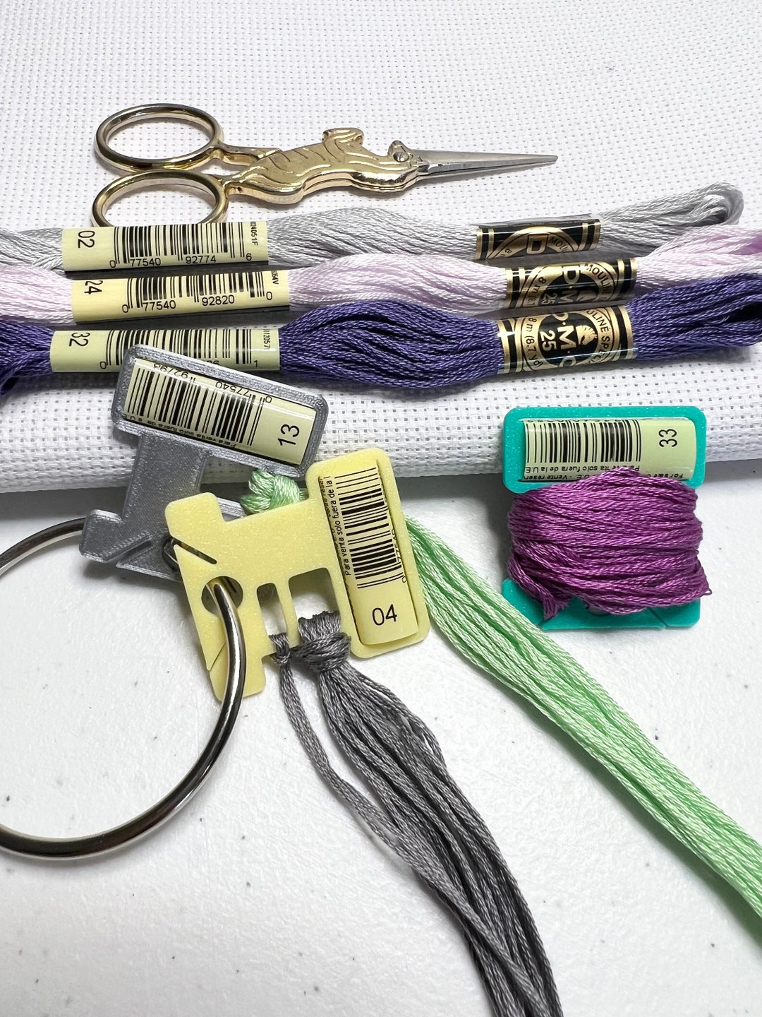 Bobbin “all-in-one" With Label Tag Slot | Standard Size | Floss Thread ...