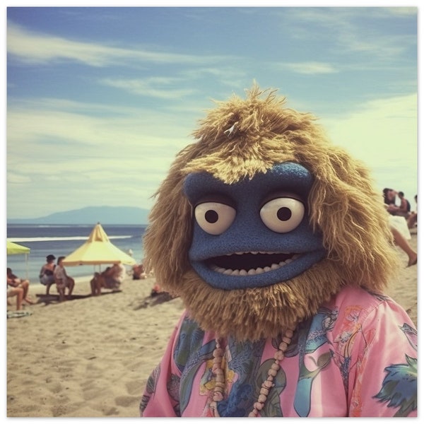 Muppet Hawaiian - Etsy