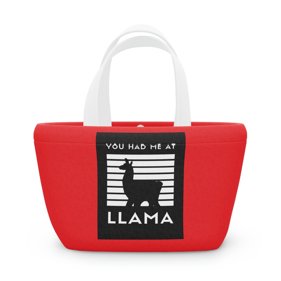 Llama Lunch Bag - Etsy