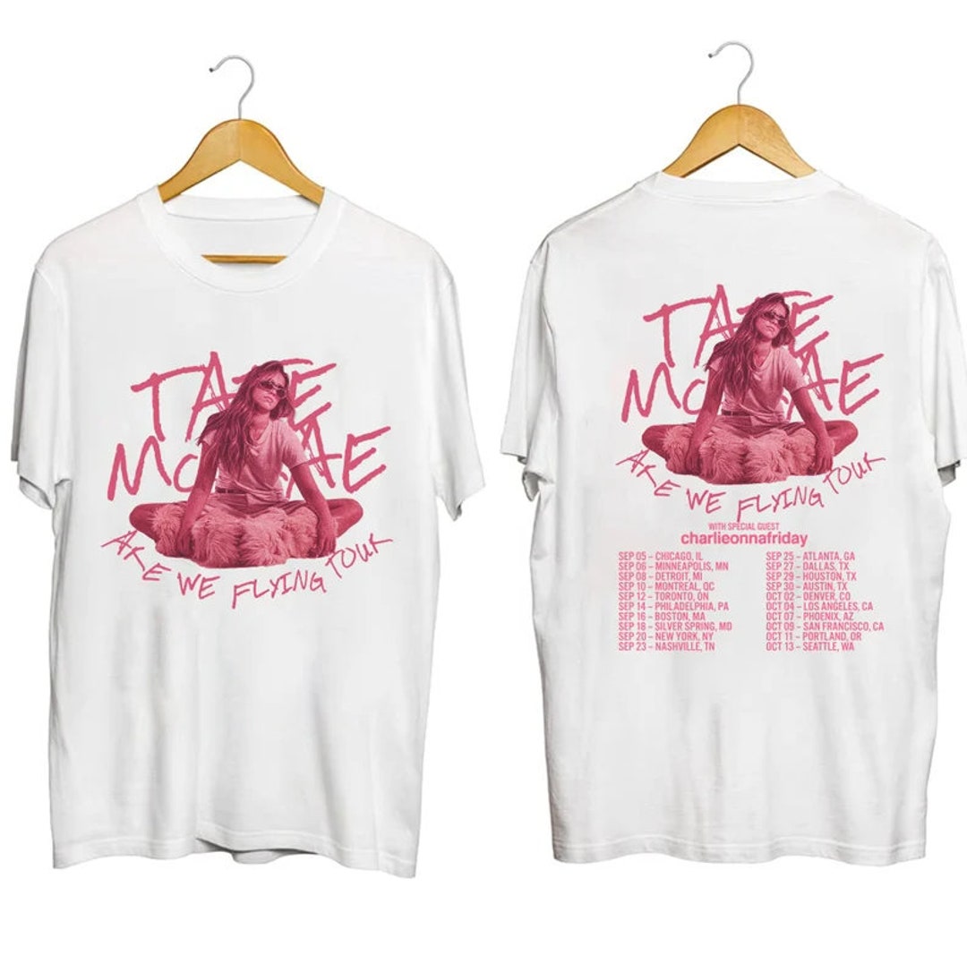 Tate Mcrae Shirt Tate Mcrae Are We Flying 2023 Tour Shirt - Etsy