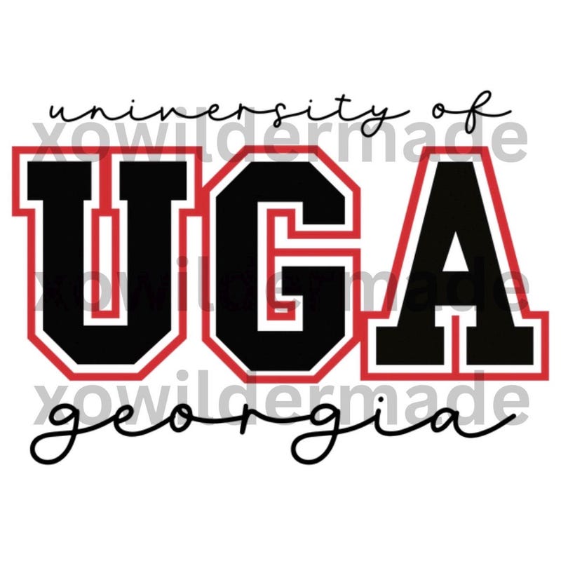 Georgia Bulldogs Svg Bow - Etsy