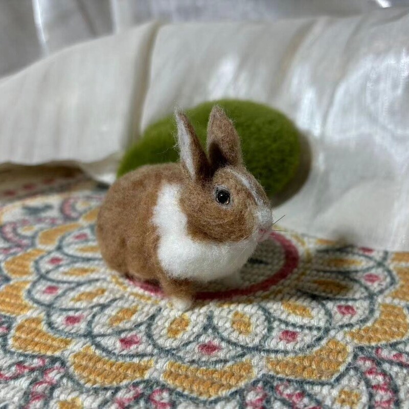 Needle Felted Rabbit - Etsy