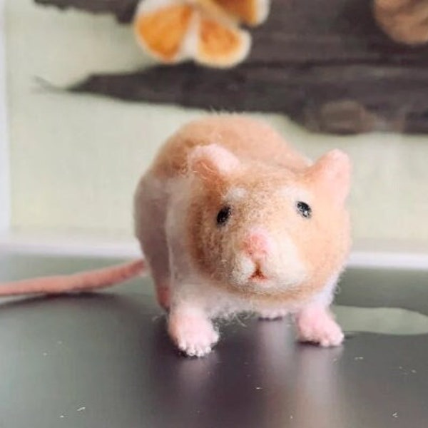 Felted Rat - Etsy