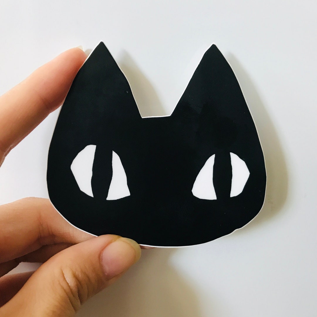 Mega Kitty Giant Sticker - Etsy