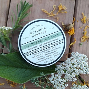 Organic All Purpose Salve - Etsy
