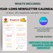 12-month Newsletter Template PDF, Classroom Newsletter, Daycare Class ...