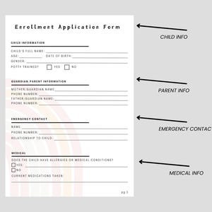 Home Daycare Contract Template, Detailed Childcare Agreement for ...