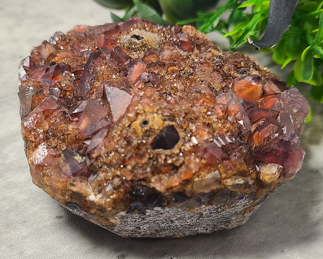 Stunning Hematite Included Amethyst | Alien Amethyst Imported From ...