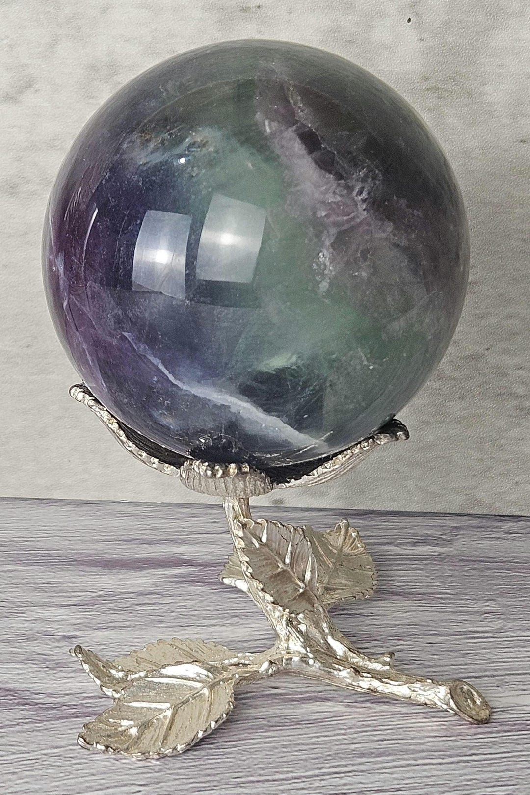 Gorgeous Watermelon Fluorite Sphere - Etsy