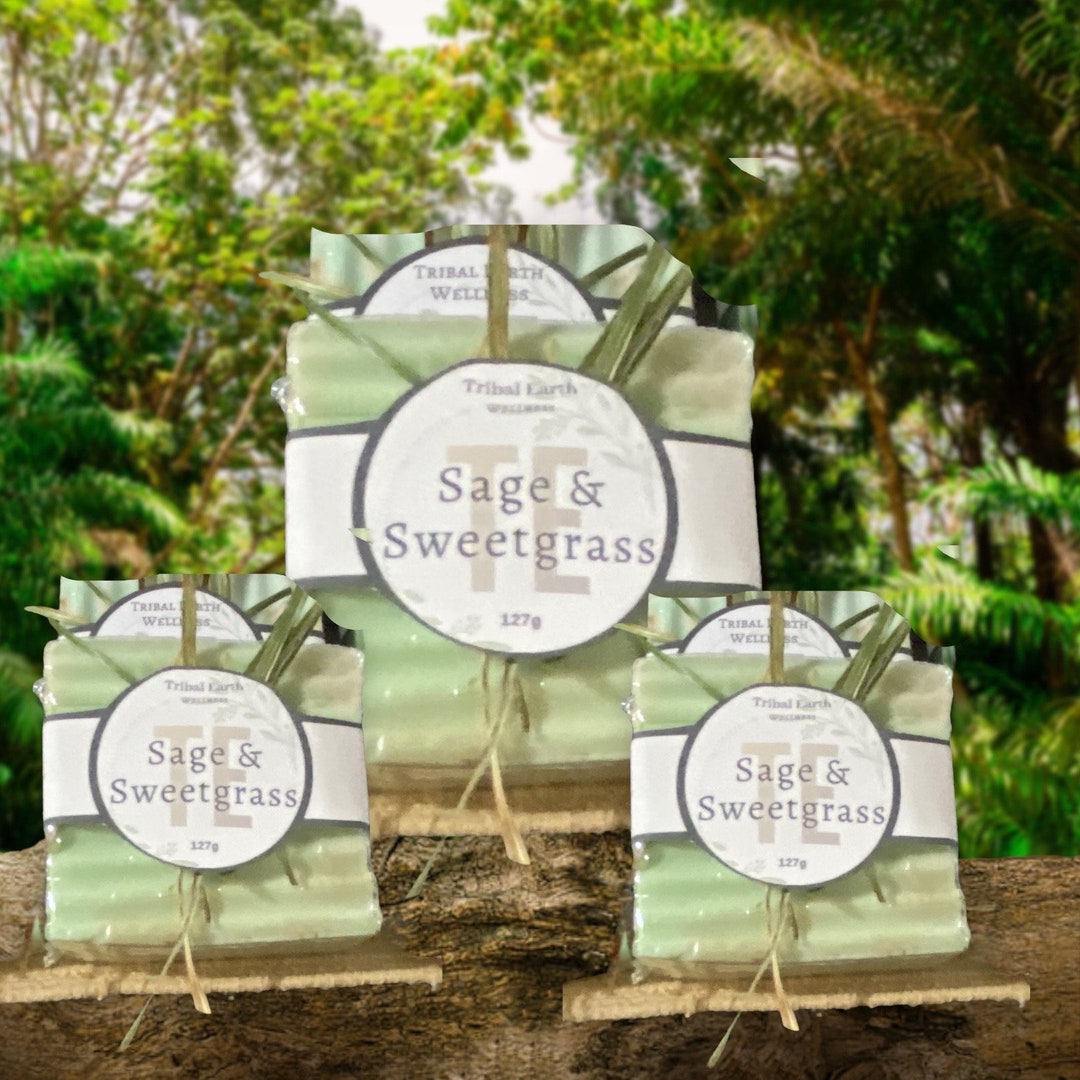 Sage Sweetgrass Soap - Etsy