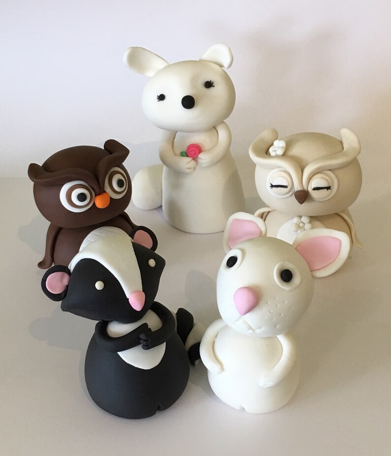 Animal Cake Topper - Etsy