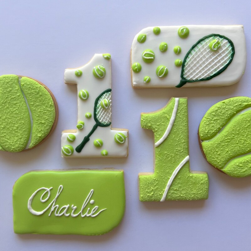 Tennis Cookies - Etsy