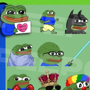279 Pepe Discord & Twitch Emotes Bundle - Etsy