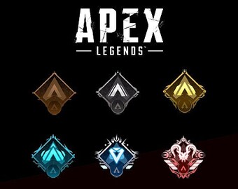 Apex Ranked Badges, Ranked Badges, Twitch Streamers, Sub Badges for ...